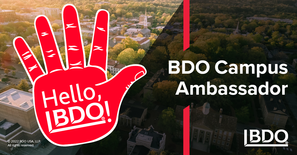 BDO Ambassador | BDO